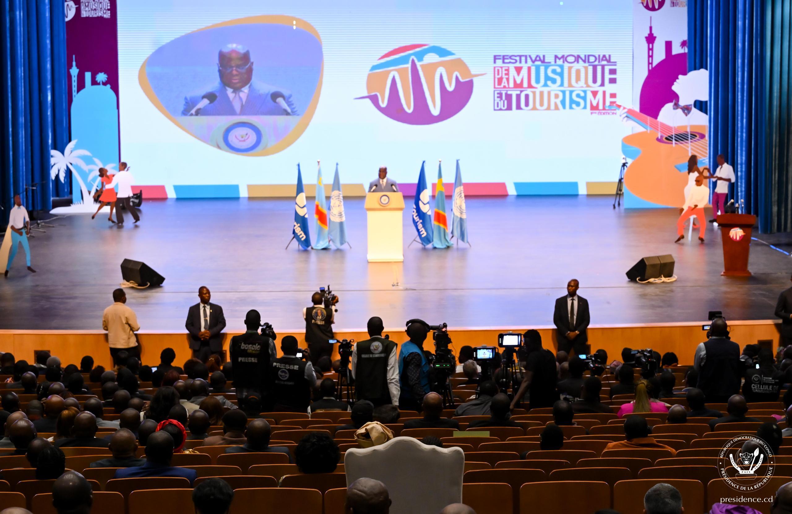 Culture: le Festival mondial de la musique et du tourisme s'est ouvert à Kinshasa - MM2 Online